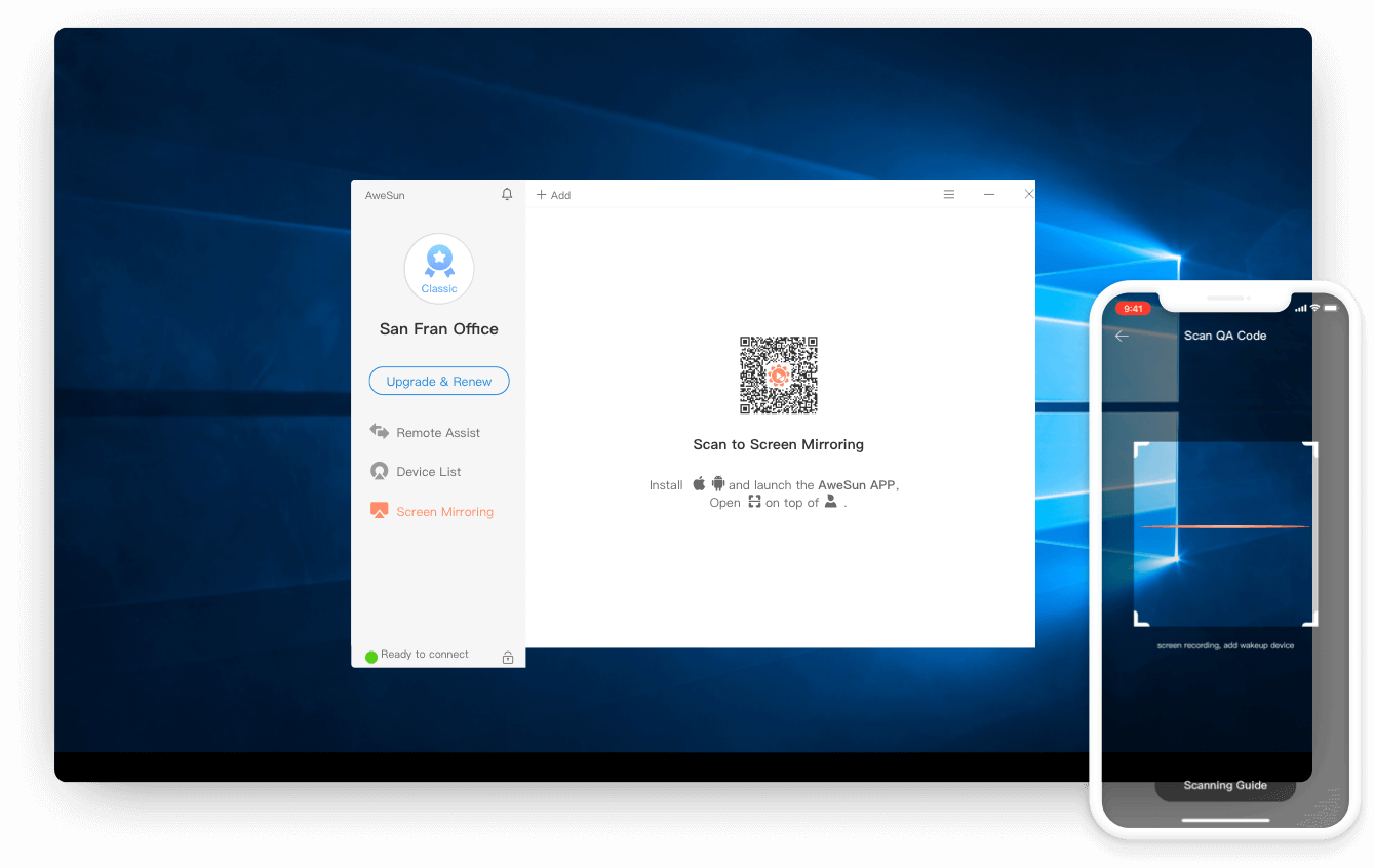 Work Remotely With AweSun | Remote Desktop Software | Free Usage